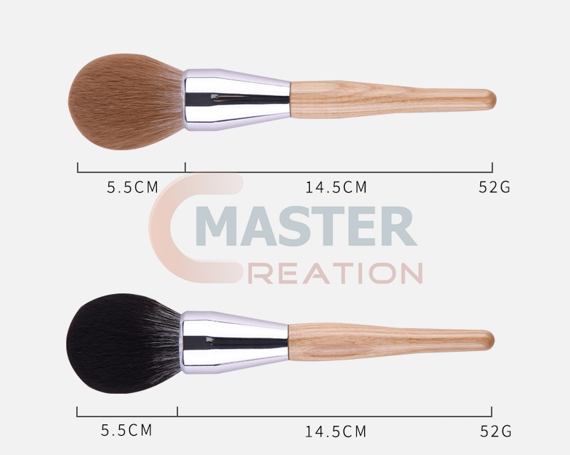 Snow Fox Brush | Oversized Loose Powder Brush | Honey Powder Brush ...