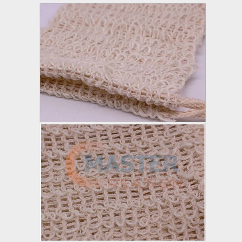Exfoliating Loofah Pouch | Ramie Soap Bag | Bathing Bubble Bag | Master ...