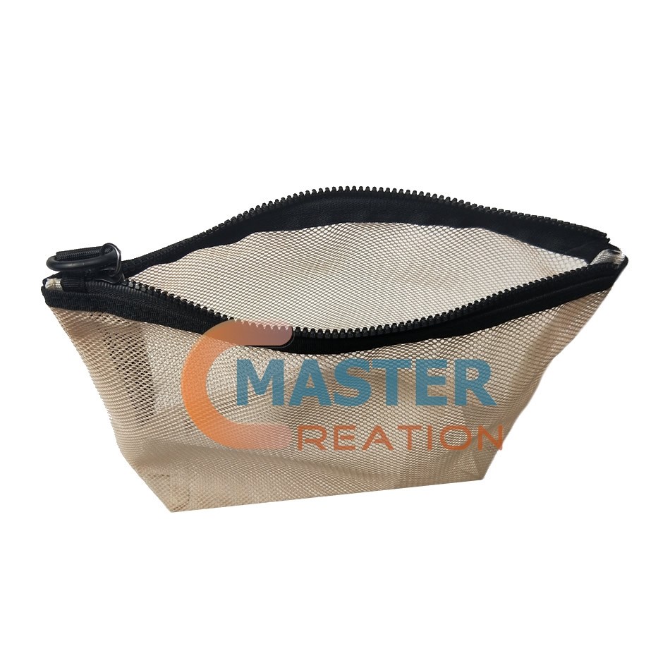 Mesh Zipper Bag | Ziplock Mesh Bag | Beige Mesh Bag | Master Creation ...