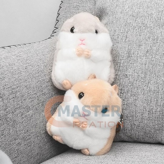 Fluffy Hamster Doll | Plush Hamster Doll | Cute Hamster Toy | Master ...