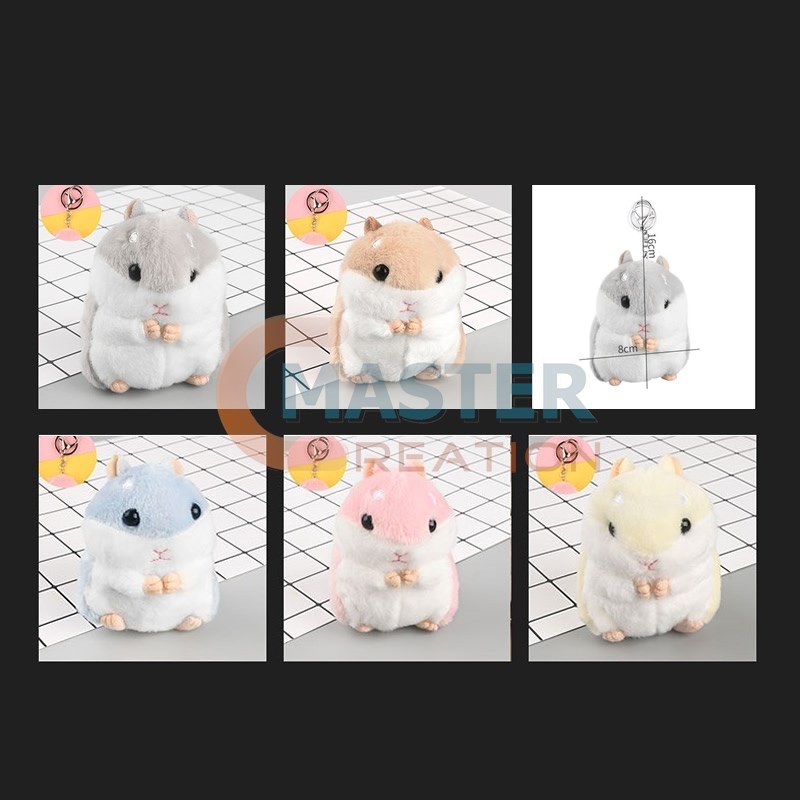 Fluffy Hamster Doll | Plush Hamster Doll | Cute Hamster Toy | Master ...