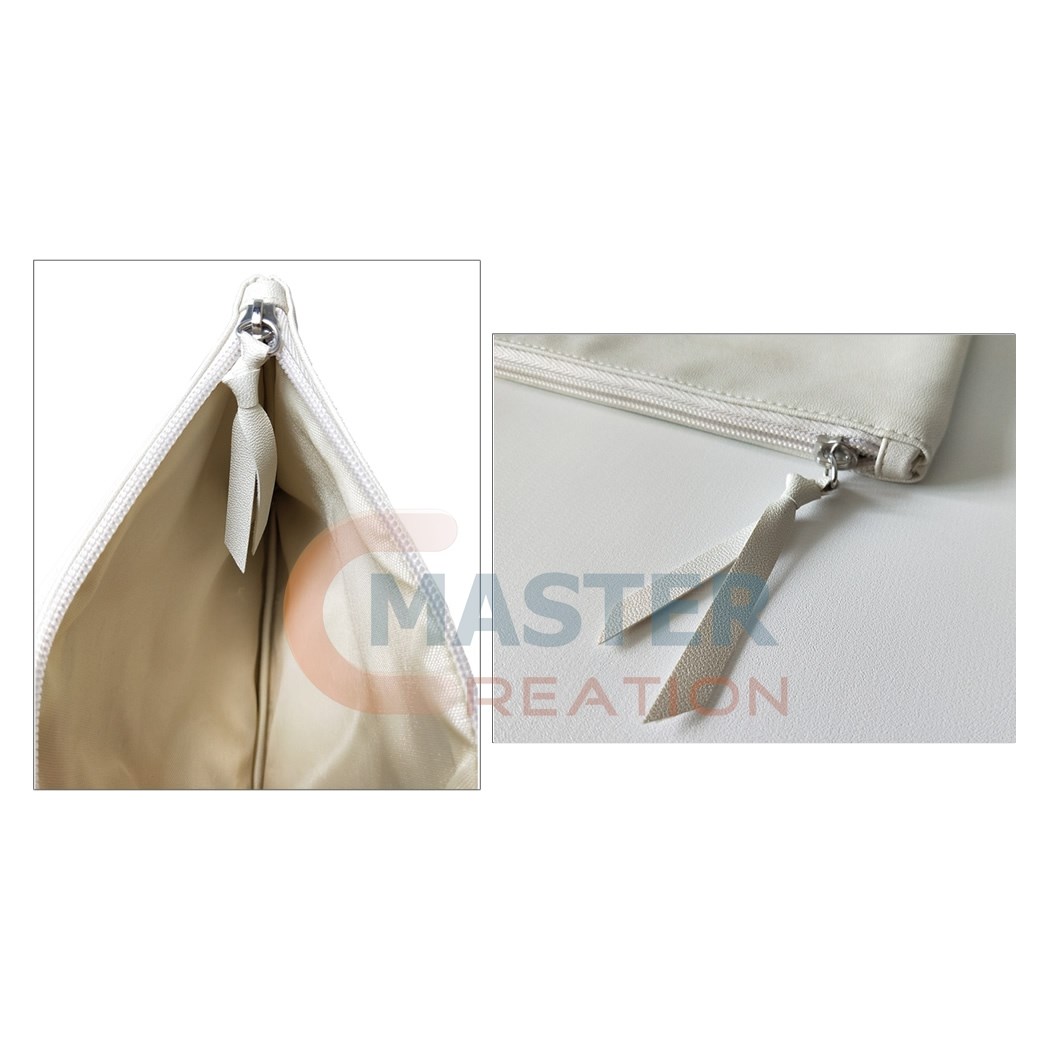 PU Leather Bag | White Leather Bag | White PU Bag | Master Creation ...