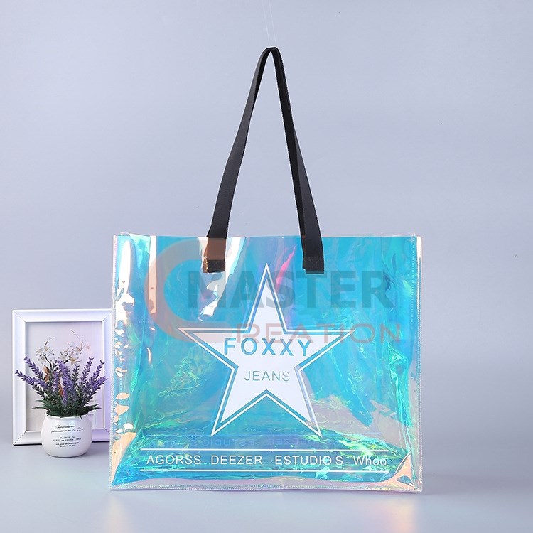 Colorful PVC Bag | Color Print PVC Tote | Holographic PVC Bag | Master ...