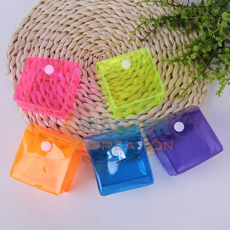 Snap Button Bag | Colored PVC Bag | PVC Logo Bag | Master Creation ...