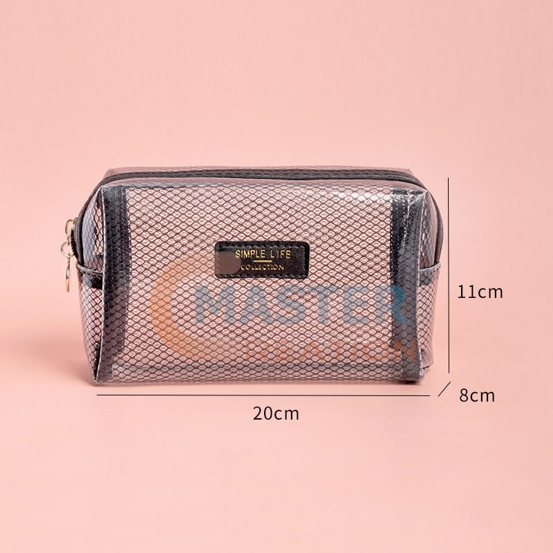 EVA Mesh Bag | Semicircle Cosmetic Bag | Hand Holding Cosmetic Bag ...