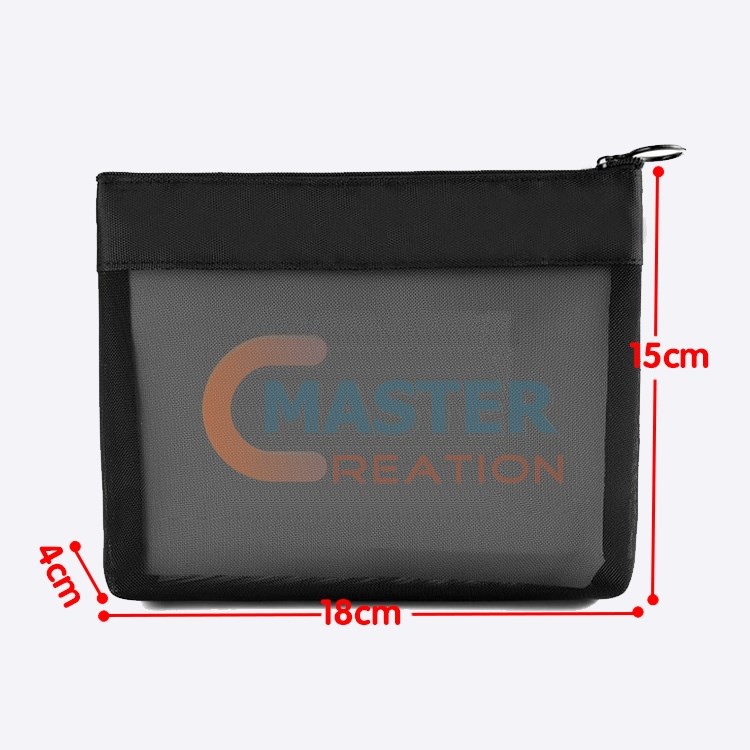 Logo Mesh Bag | Black Mesh Bag | Nylon Mesh Bag | Master Creation ...