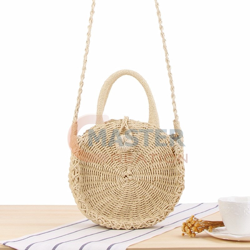 Round Woven Bag | Holiday Beach Handbag | Hand Woven Bag | Master ...
