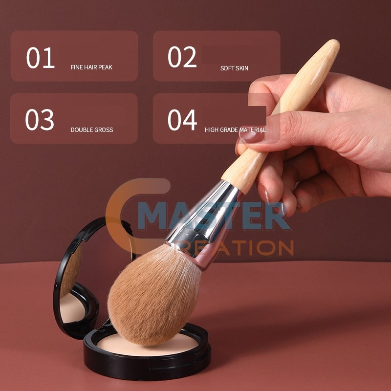 Snow Fox Brush | Oversized Loose Powder Brush | Honey Powder Brush ...