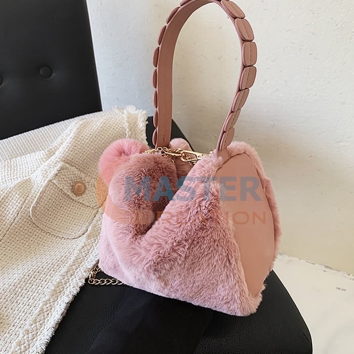 Handheld Furry Bag | Luxury Plush Bag | Deluxe Plush Handbag | Master ...