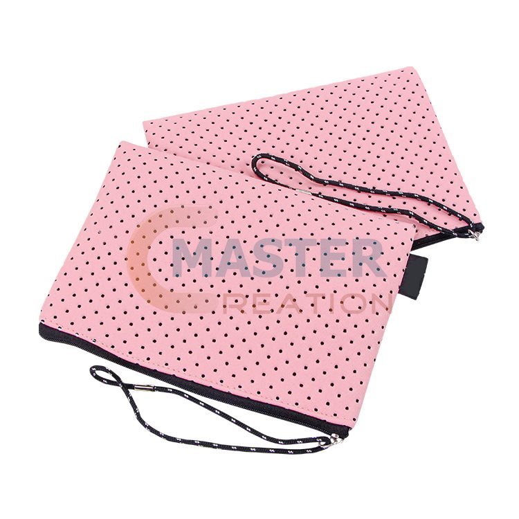 Porous Ziplock Bag | Punched Neoprene Bag | Breathable Cosmetic Bag ...