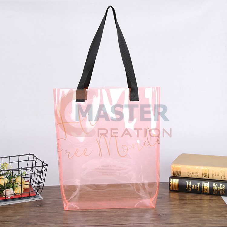 Clear Purple Bag | Clear Pink Tote | Colorful Clear Tote | Master ...