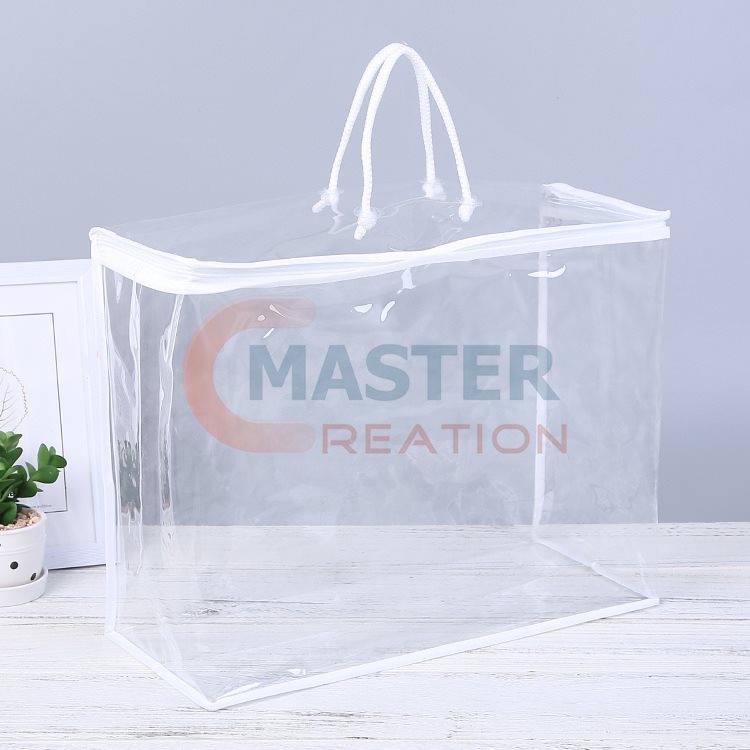 Clear Tote | PVC Tote | Large PVC Handbag | Master Creation Inspired Ltd