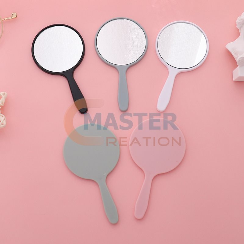 Round Hand Mirror | Custom Makeup Mirror | Logo Printed Mirror | Master ...