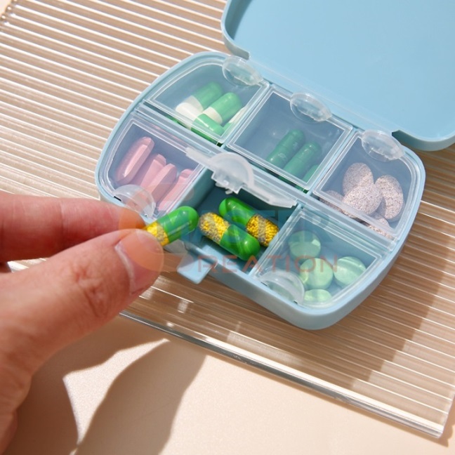 Pill Sorting Box | Med Dispensing Box | Colorful Pill Box | Master ...