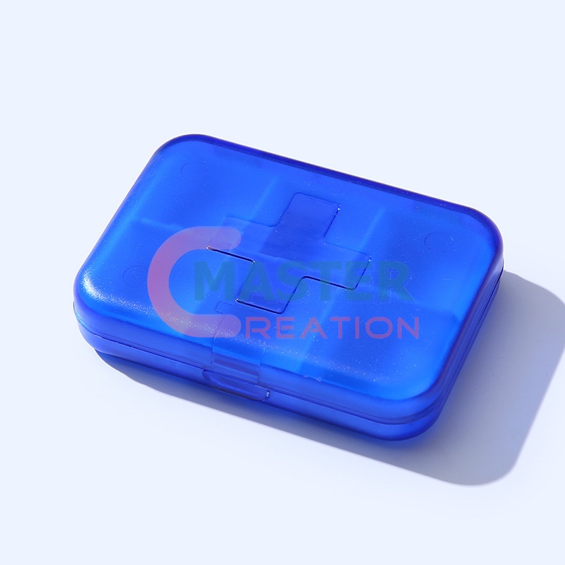First Aid Box | Pill Carrying Box | Blue Pill Box | Master Creation ...