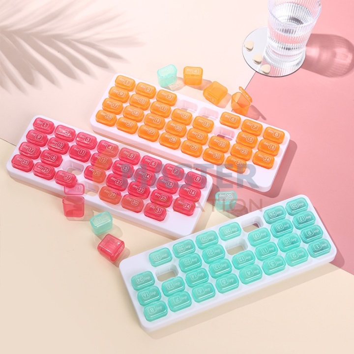 Monthly Pill Box | Squre Grids Box | Multiple Grids Box | Master ...