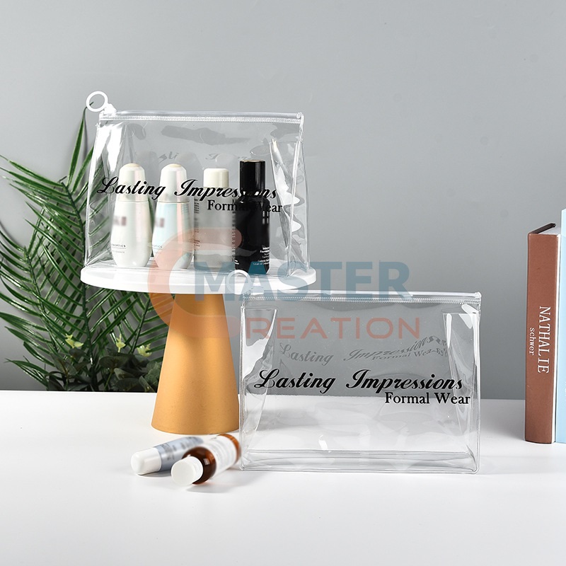 PVC Gusset Case | Clear Logo Ziplock Bag | Shower Lotion Bag | Master ...