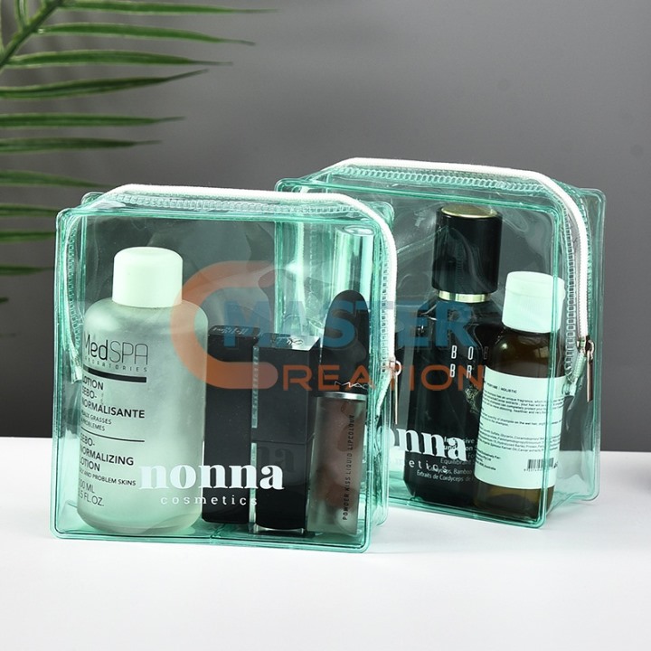 PVC Cosmetic Bag | PVC Makeup Pouch | Clear Cosmetic Handbag | Master ...